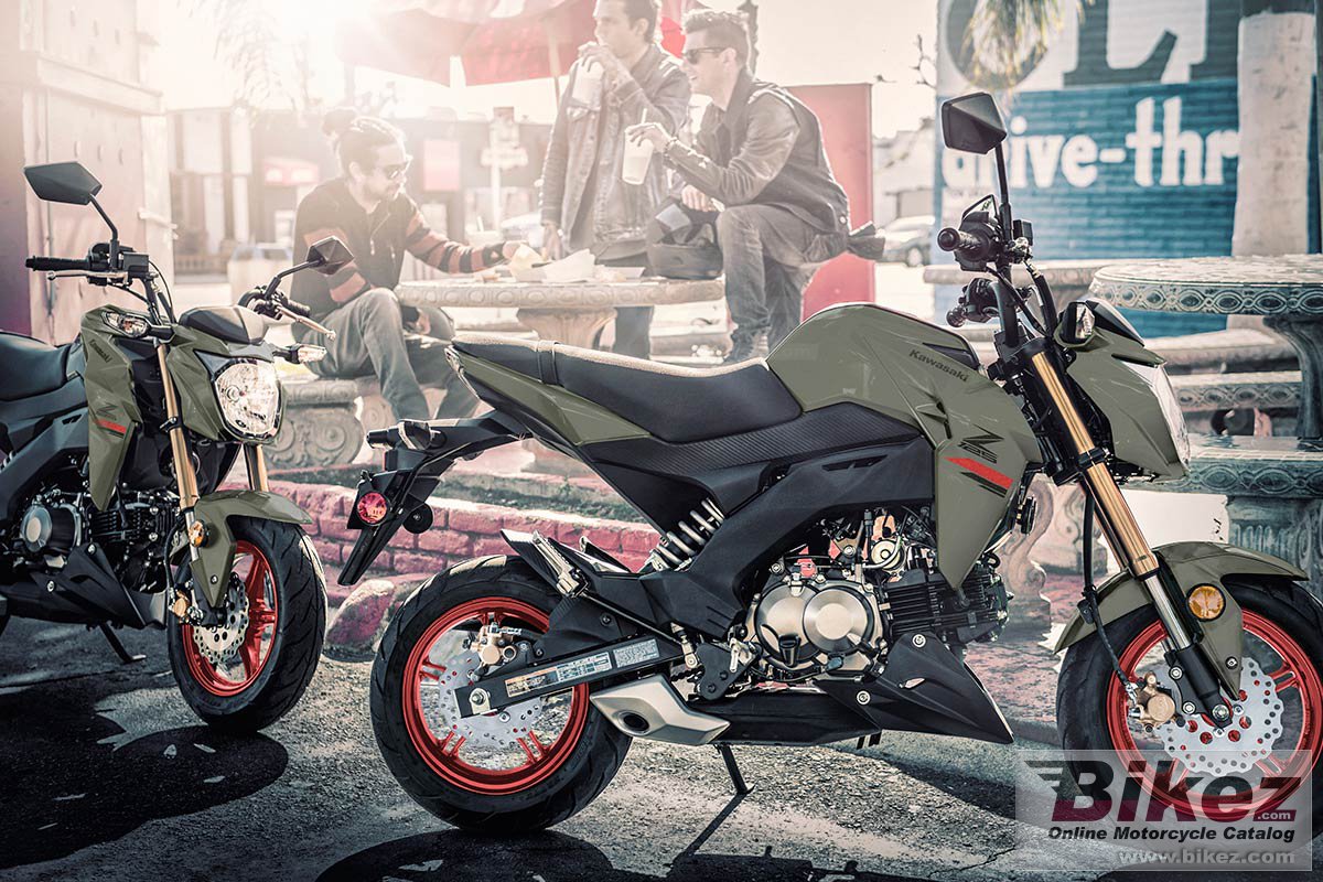 Kawasaki Z125 Pro poster